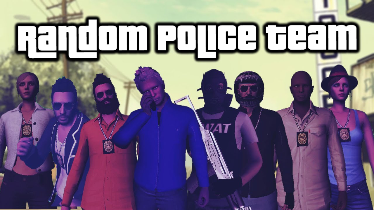 Random Police Team SAMP/GTA SAN ANDREAS MODS - YouTube