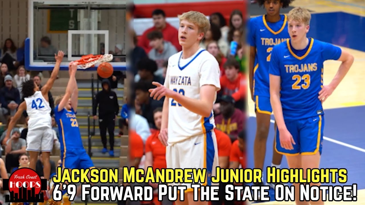 Jackson McAndrew Put Minnesota On Notice! Junior Season Highlights ...