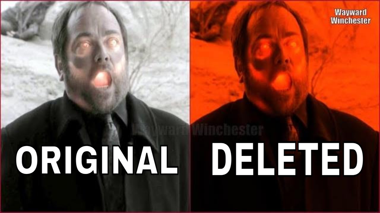 Crowley Final Deleted Scene On Supernatural - YouTube