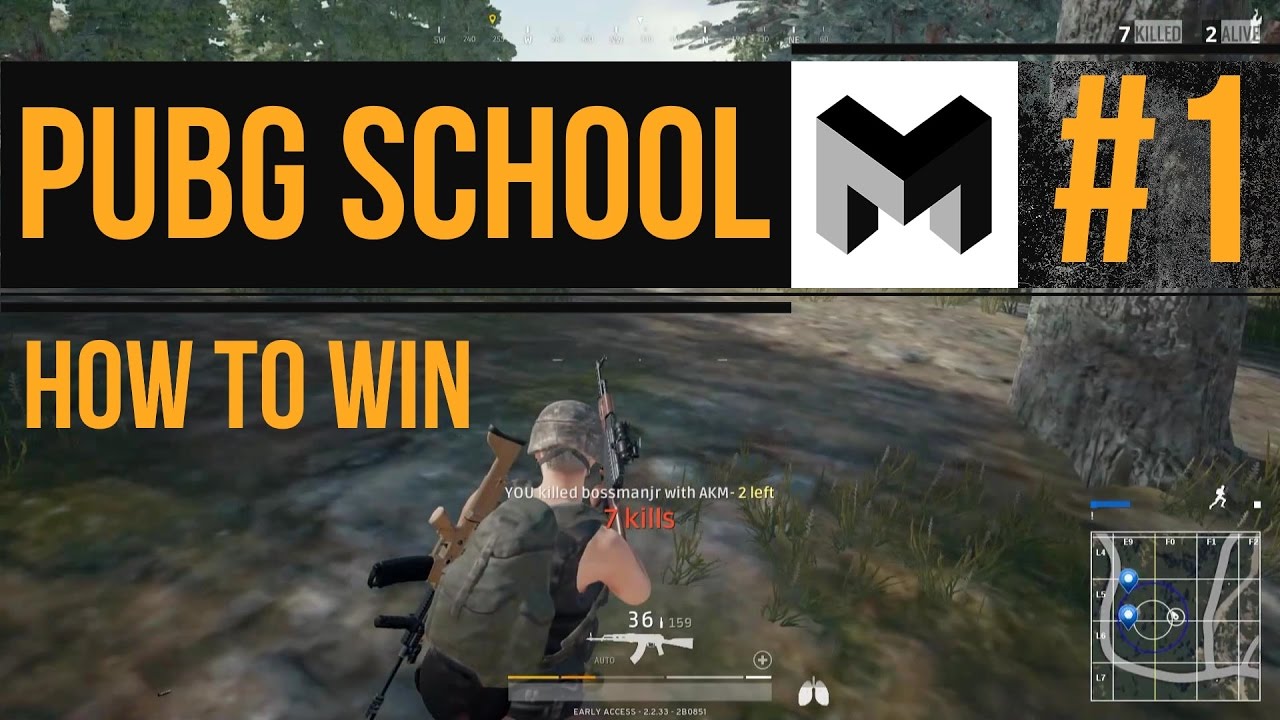 Mtashed's PUBG School: Episode #1 - Playerunkown's BATTLEGROUNDS Guide ...