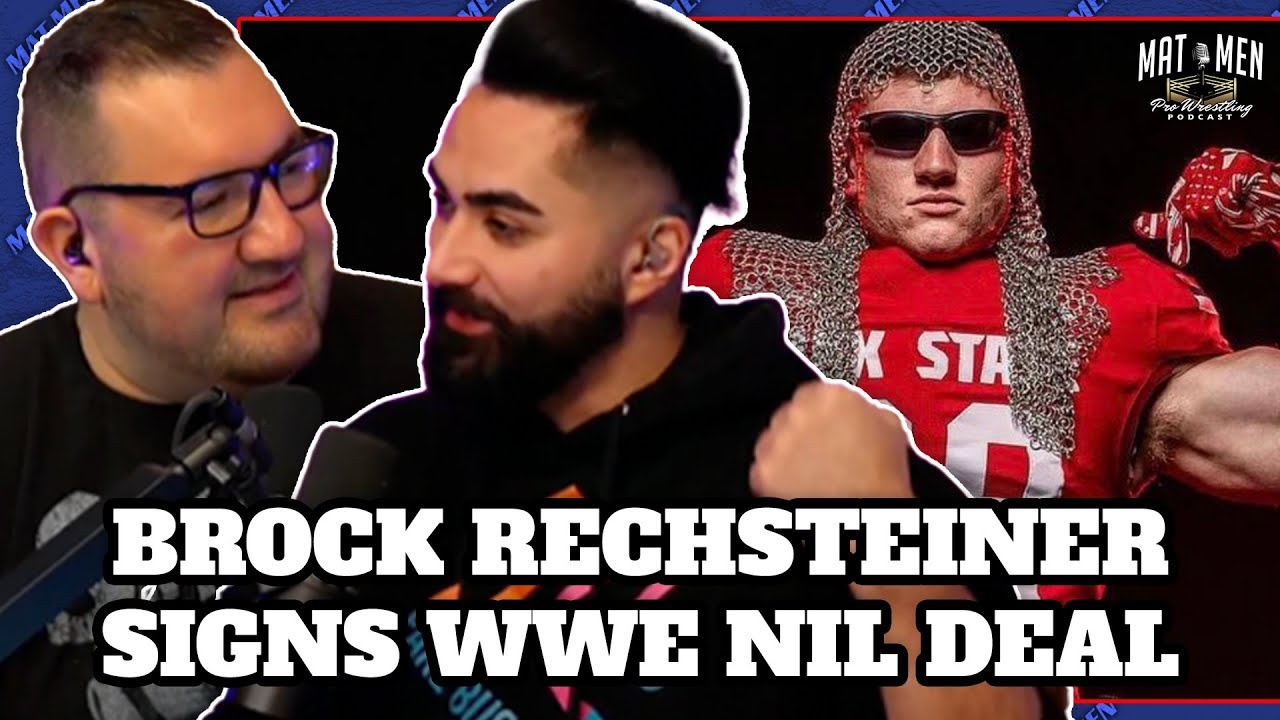 Another Steiner Joins WWE! Brock Rechsteiner Signs NIL Deal! | Mat Men ...