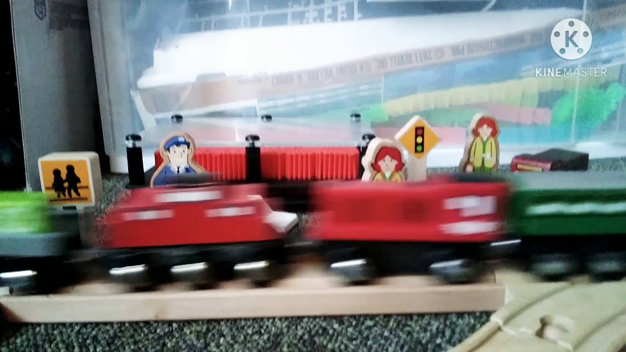 Atomic train runaway scene remake - YouTube