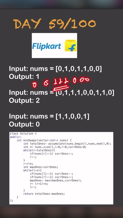 Day 59/100 DSA challenge @Cloudcredits #dsachallenge #programming #dsa #exam #coding - YouTube
