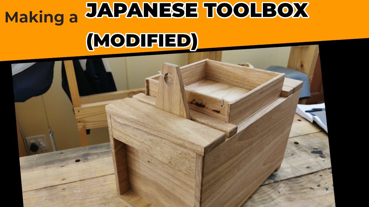 Modified Japanese Toolbox // Using traditional hand-tools - YouTube