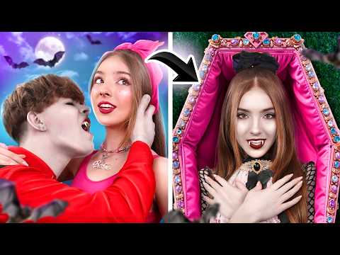 Lalka Barbie zamienia się w mrocznego wampira! Ekstremalna metamorfoza Kena