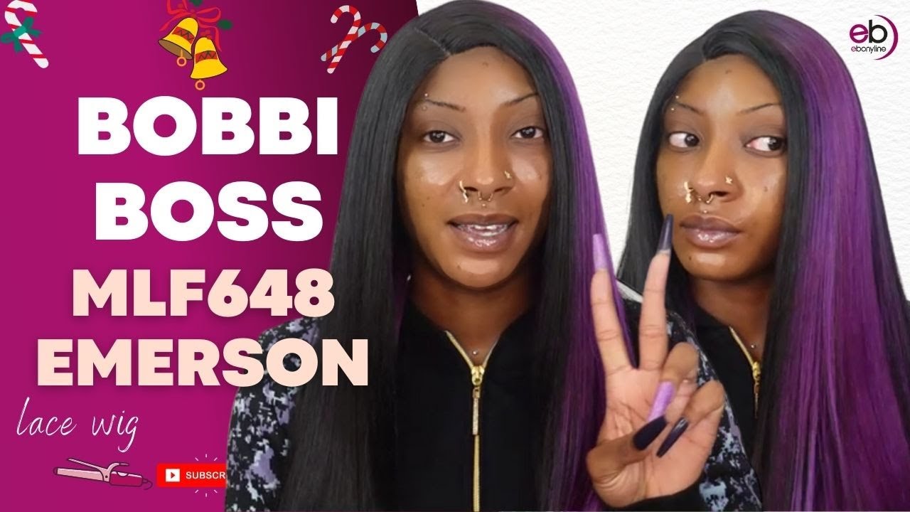 Bobbi Boss Synthetic Hair HD Lace Front Wig "MLF648 EMERSON" |EBONYLINE ...