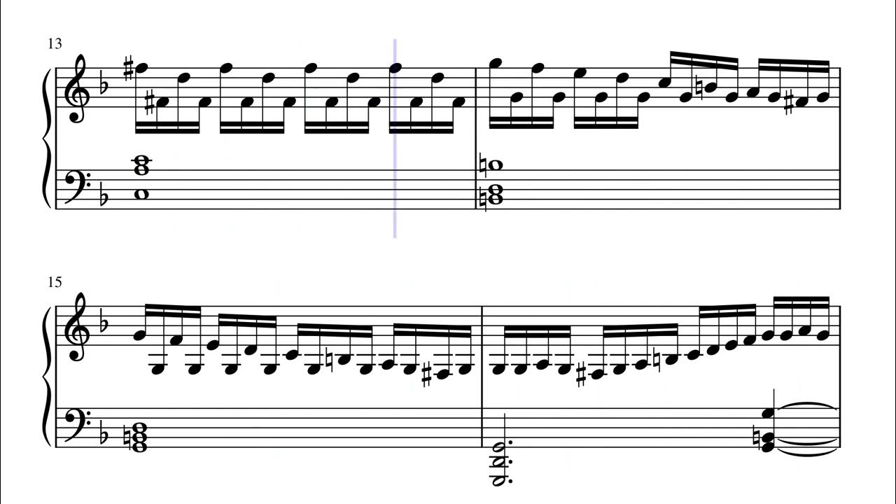 Short piano piece in F major -original piano composition- EdB9 - YouTube