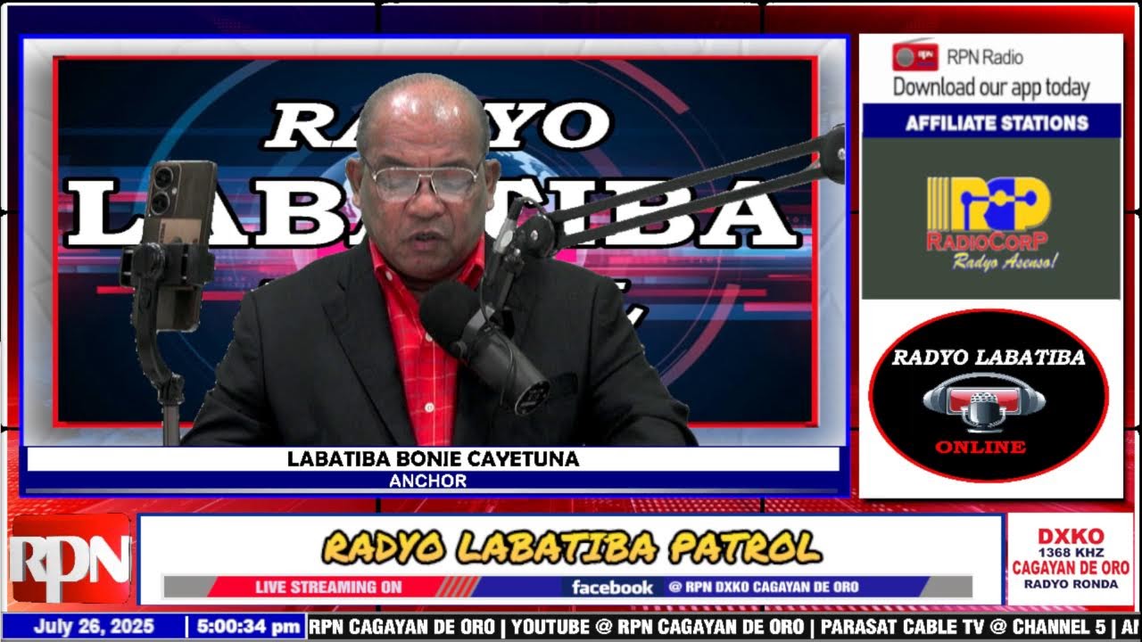 RADYO LABATIBA PATROL | July 26, 2025 - YouTube