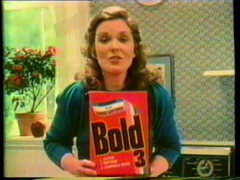 1982 Bold 3 Laundry Detergent TV Commercial - YouTube