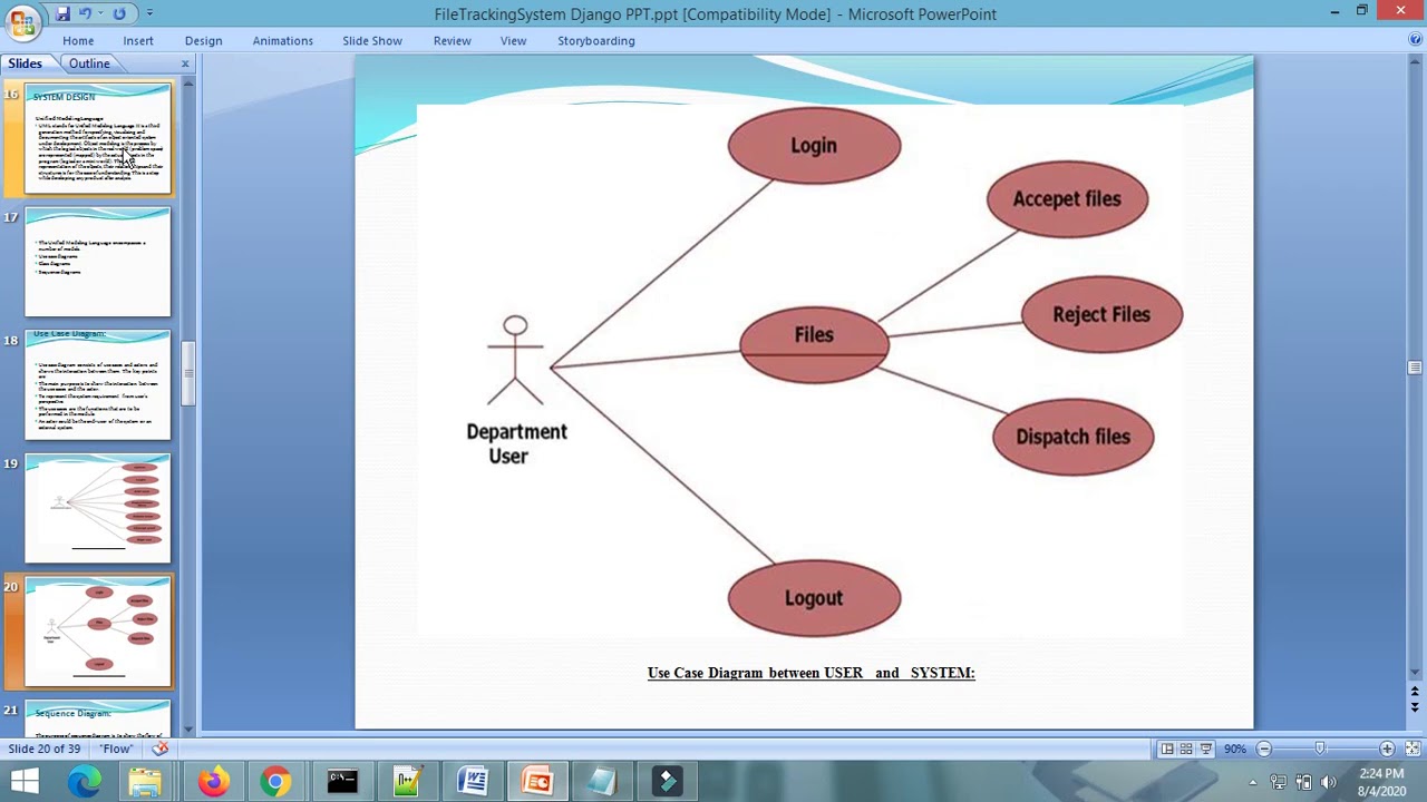 Ppt File Tracking System Project Ppt Python Django Youtube