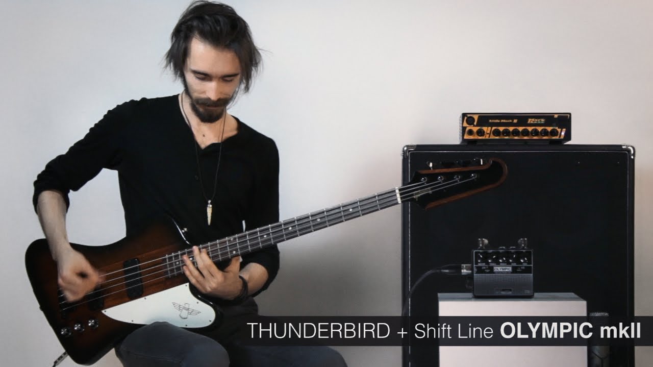 Shift Line OLYMPIC mkII + Gibson Thunderbird - YouTube