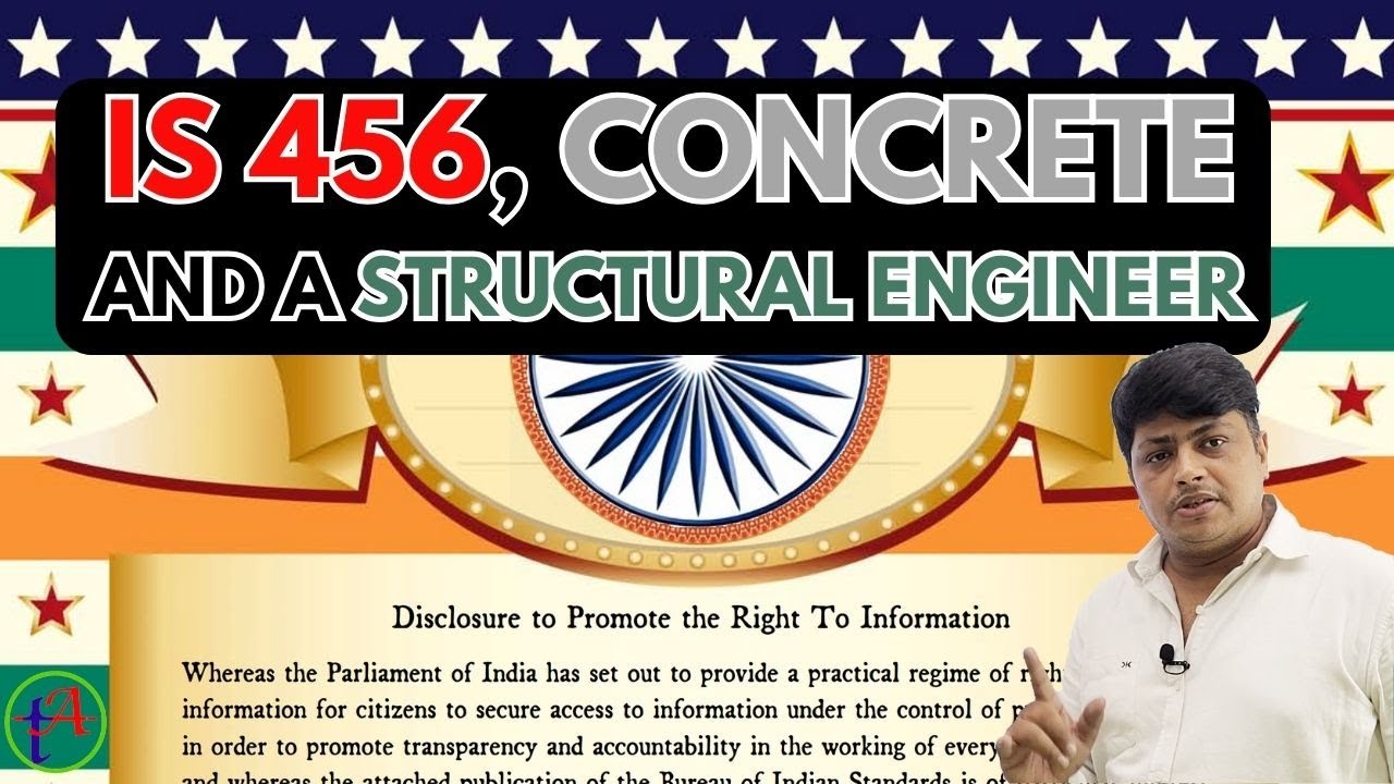 IS456 CONCRETE AND A STRUCTURAL ENGINEER - PLAIN AND REINFORCED ...