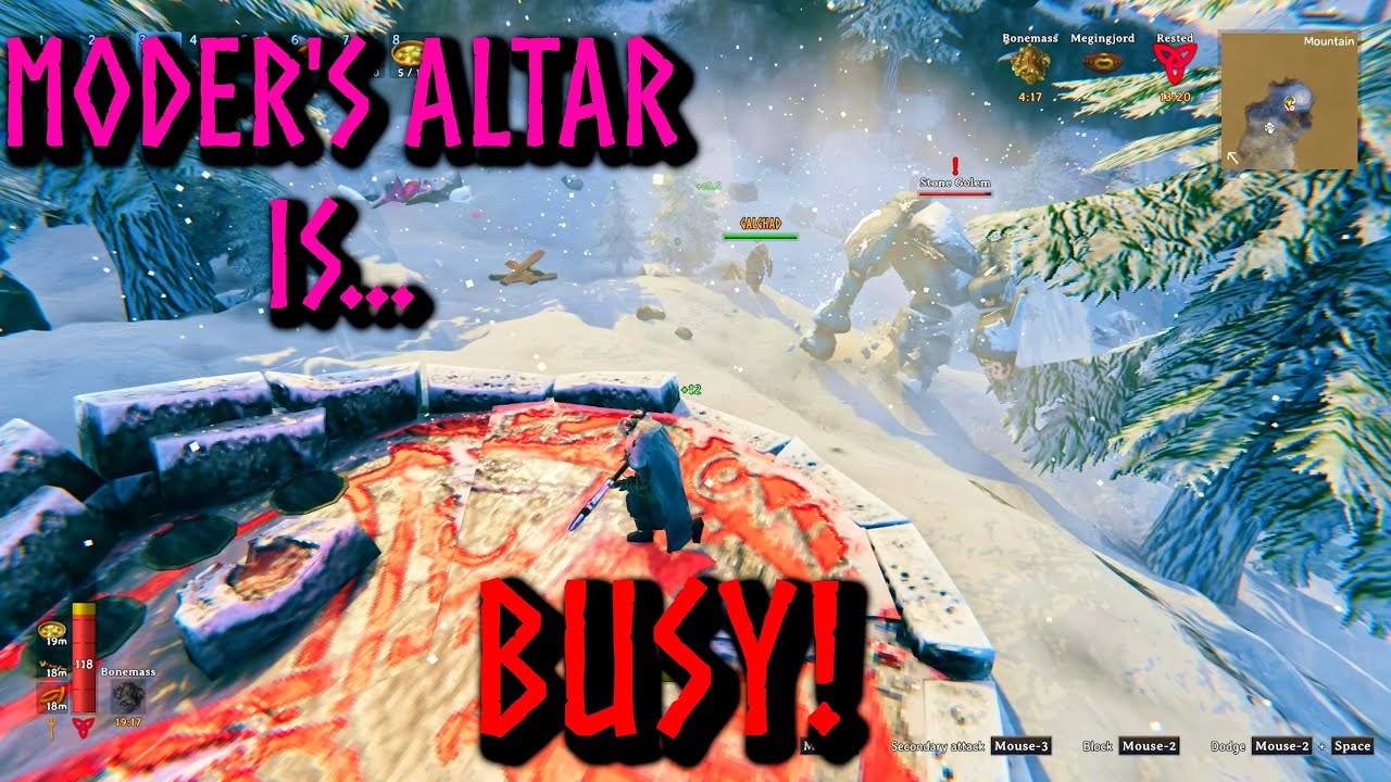 Frost Cave Diving and Moder's Altar | Valheim Streams | June 30 2024 ...