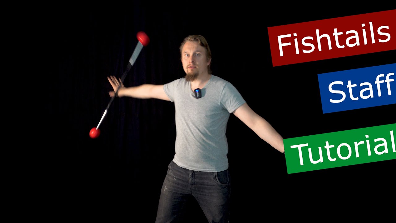 Fishtail Staff Spinning Tutorial by Modern Juggling I Contact Staff ...