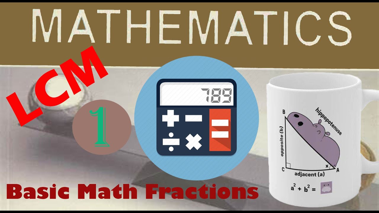 How to solve fractions through LCM method - YouTube