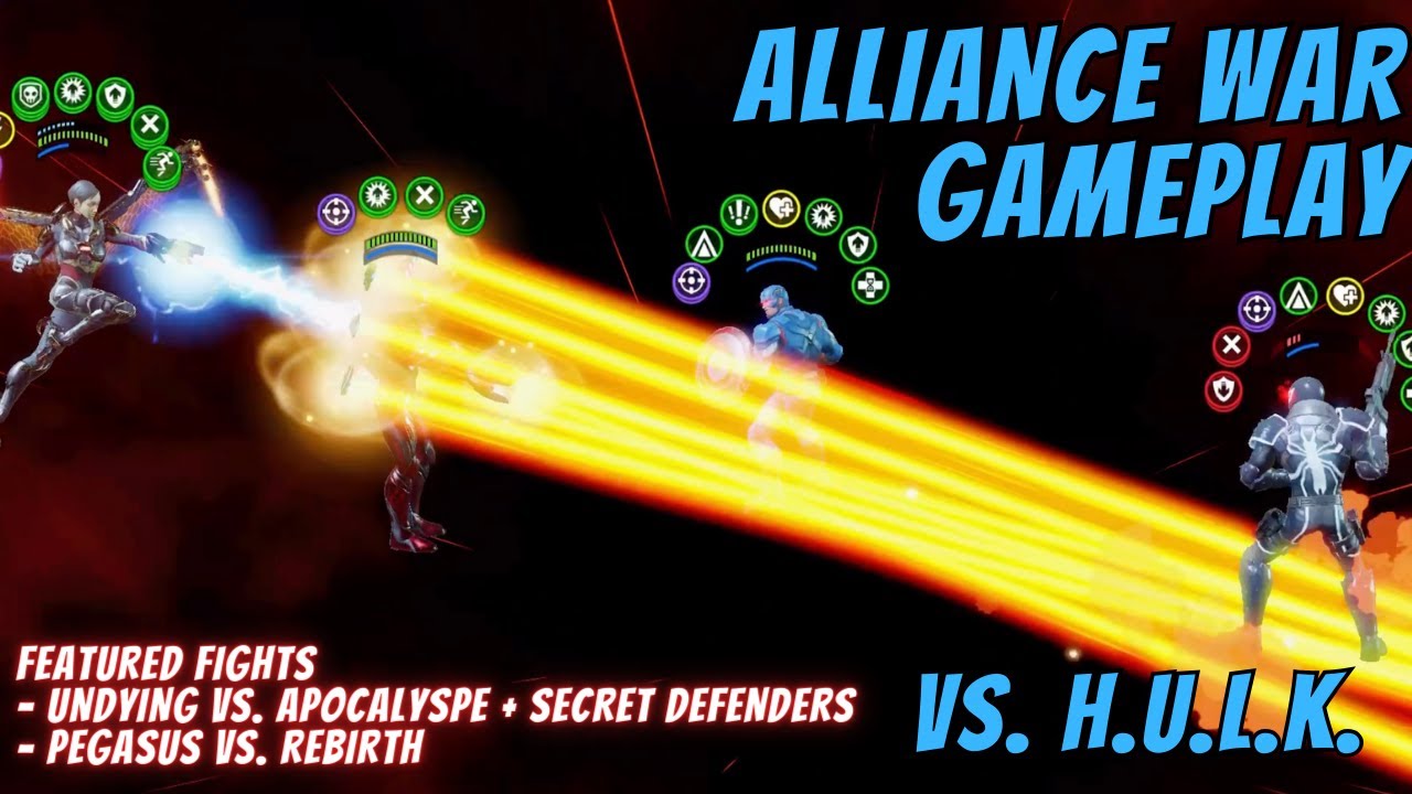 Rebirth Hunting Alliance War Marvel Strike Force MSF - YouTube