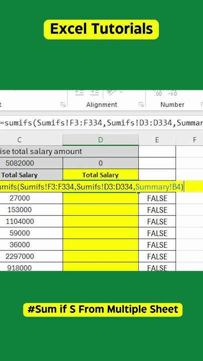 Master SUMIFS in Excel | Sum with Multiple Conditions Made Easy #excel #exceltraining # ...