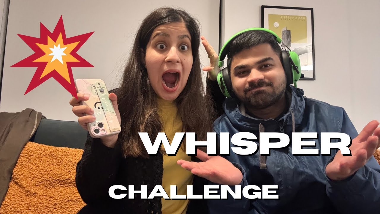 WHISPER CHALLENGE🫨🤓ft. Sumant| Guess who won the game ? 🤣🤩🤪| Fun Vlog ...