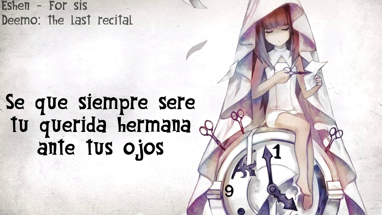 [Deemo the last recital] Eshen chen - for sis (sub en español) - YouTube