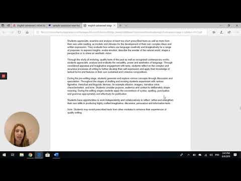 Module C Creative Writing Hints and Tips - YouTube