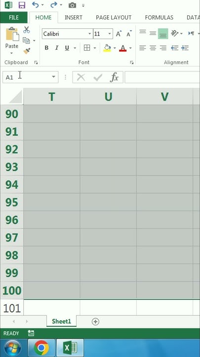 Ms Excel Selection Tips and Tricks | Lunar Computer College - YouTube