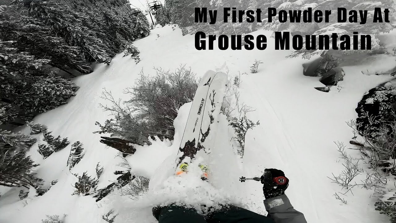 Spring Powder at Grouse Mountain - YouTube