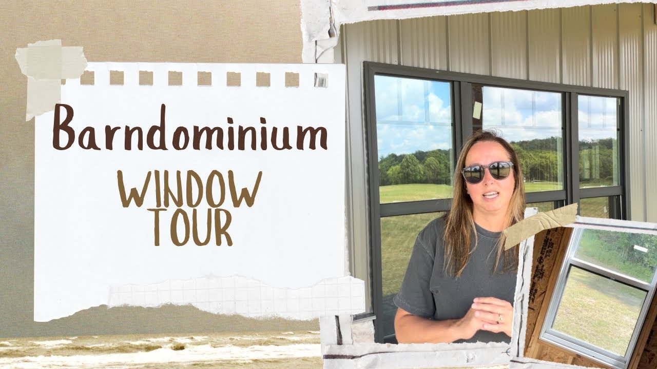 Barndominium Window Tour - YouTube