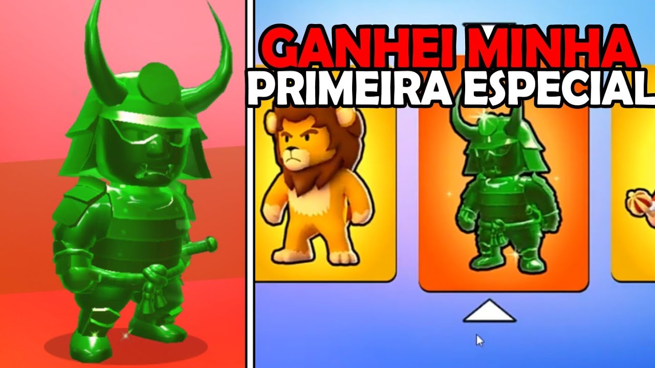 Stumble Guys CONSEGUI A SKIN DO SAMURAI ESPECIAL - YouTube