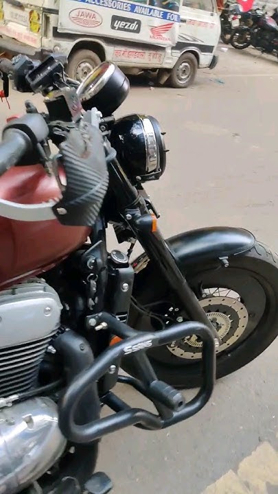 Jawa Bobber Exhaust Modified | Jawa 42 Bobber Fully Modification | Jawa ...