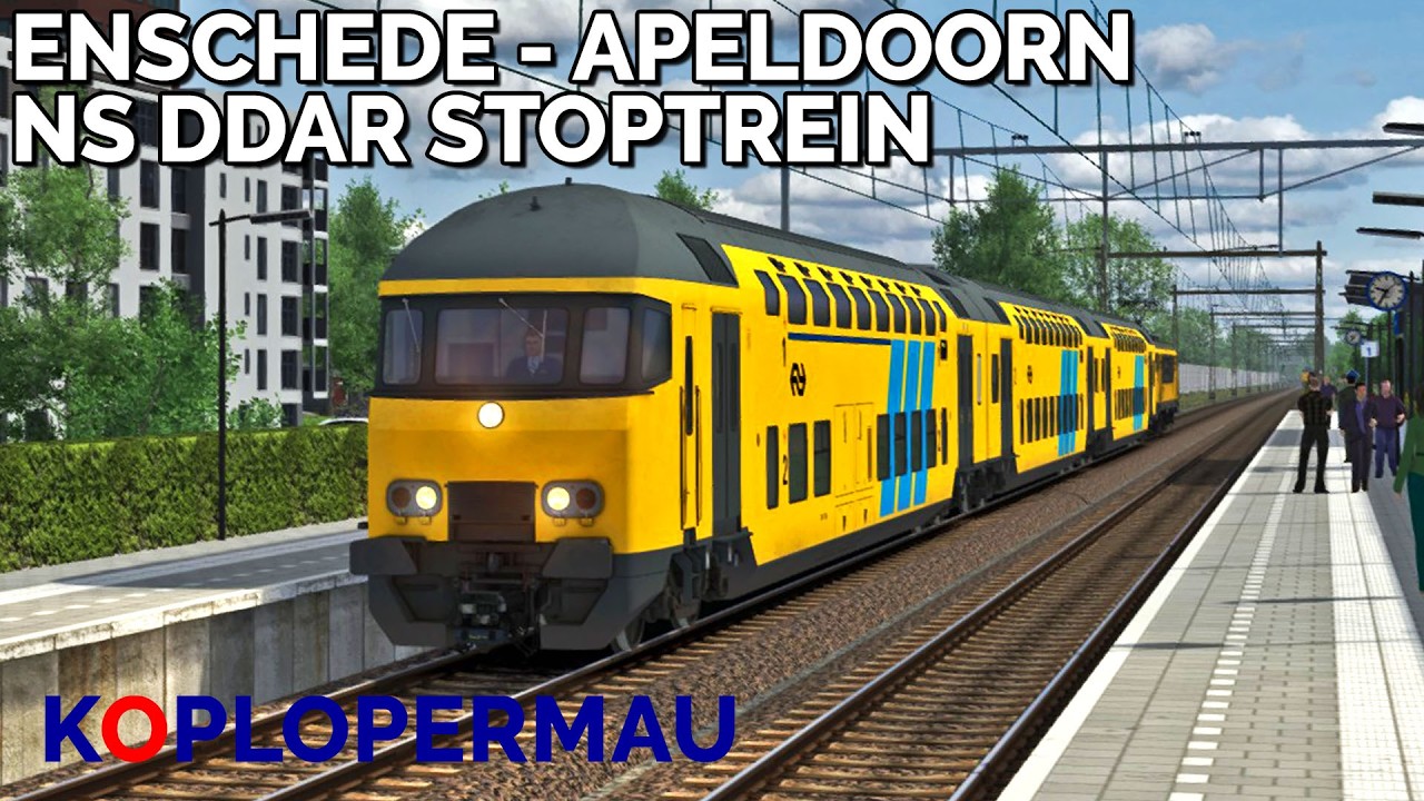 Train Simulator Classic 2025: Stoptrein van Enschede naar Apeldoorn met ...