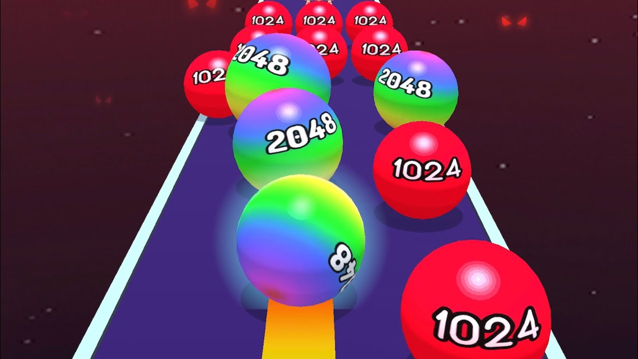 2048 Speed Ball Run 💸🎱🔥MAX LEVELS!! All Levels Gameplay Walkthrough ...