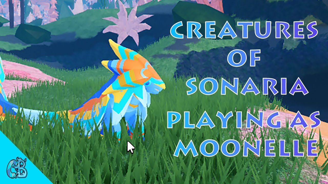 Creatures of Sonaria - Playing as a Moonelle - YouTube