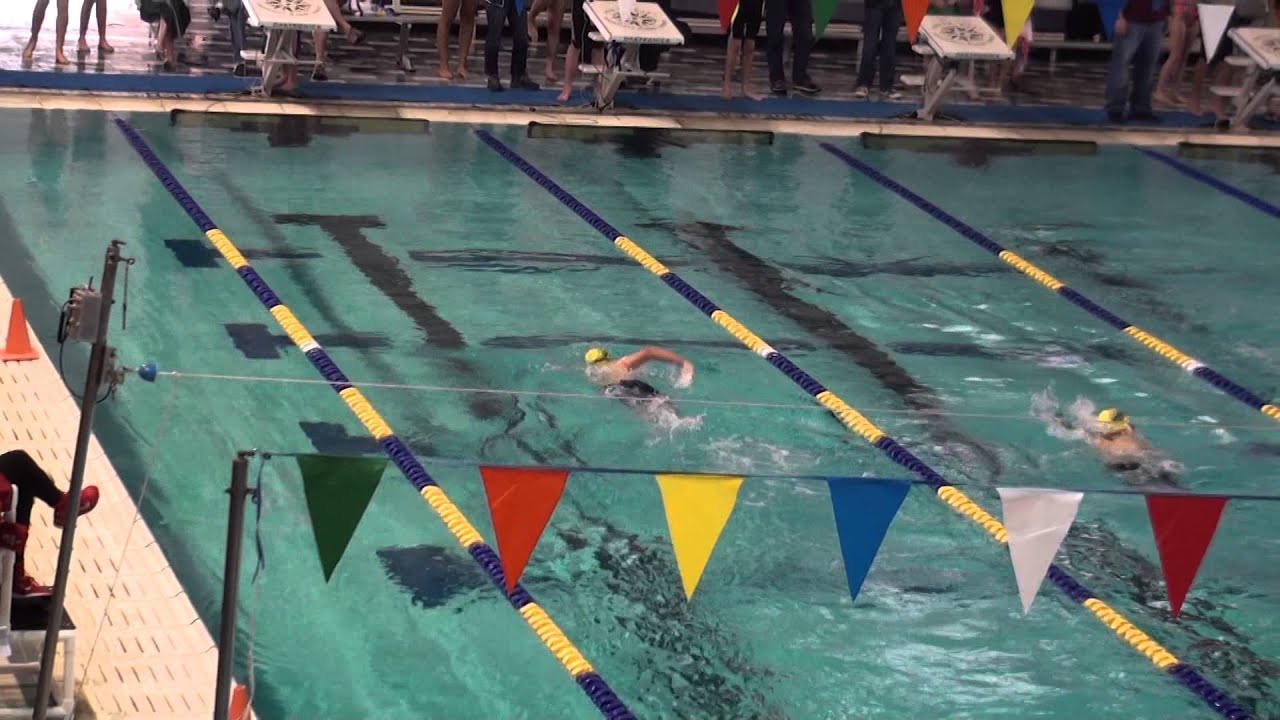 Trevor swim Josh Davis 200 free - YouTube