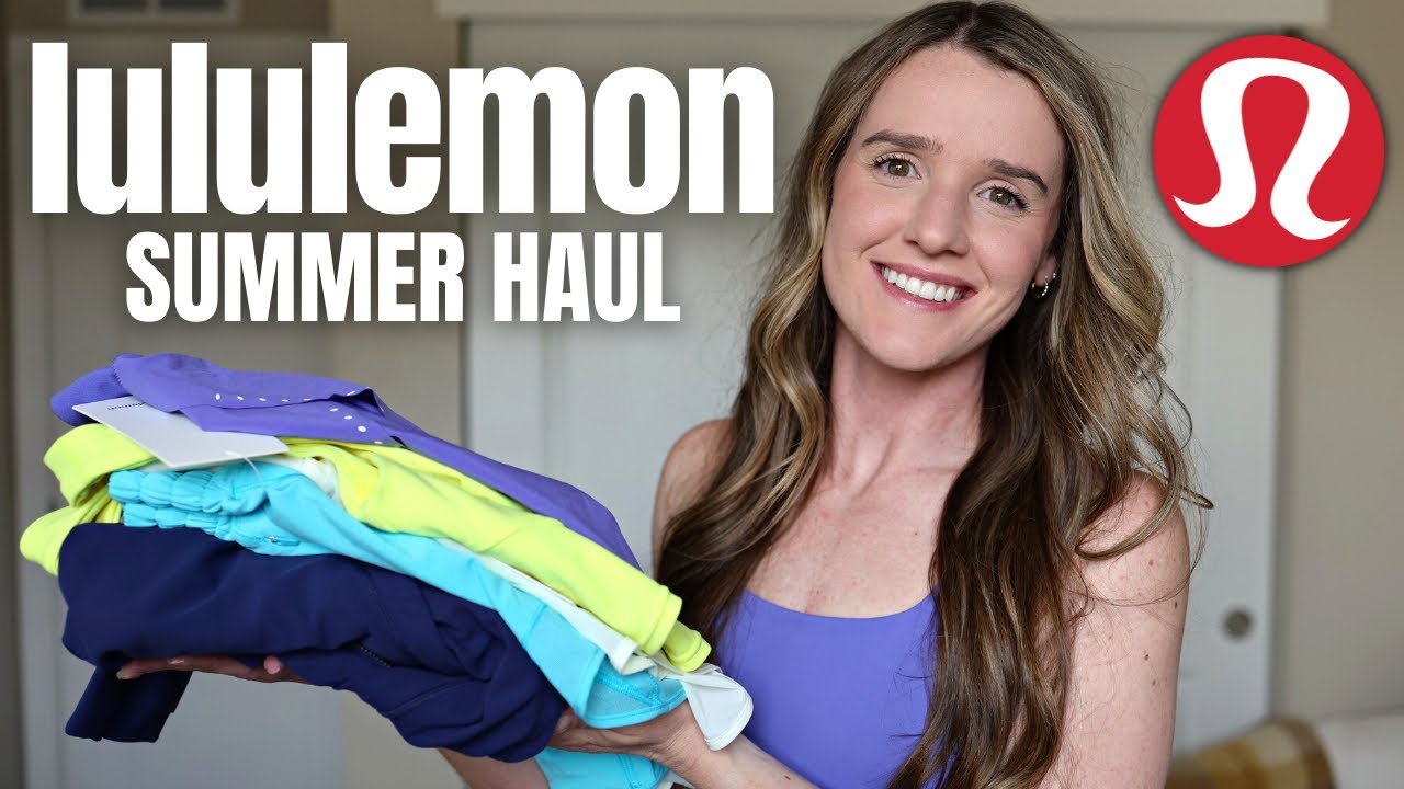 LULULEMON SUMMER HAUL / $600+ new arrivals at lululemon - YouTube