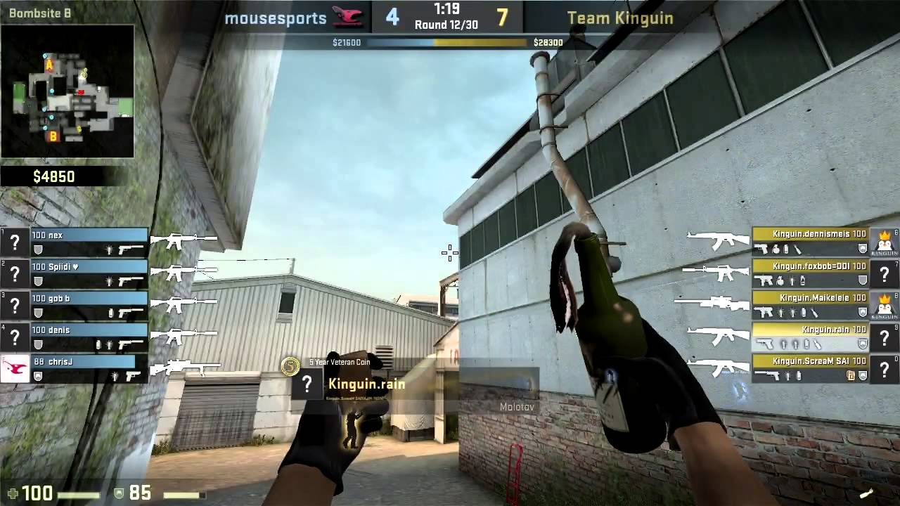 CS:GO de_cache POV rain (29/11) vs mousesports @ PGL Season 1 EU ...