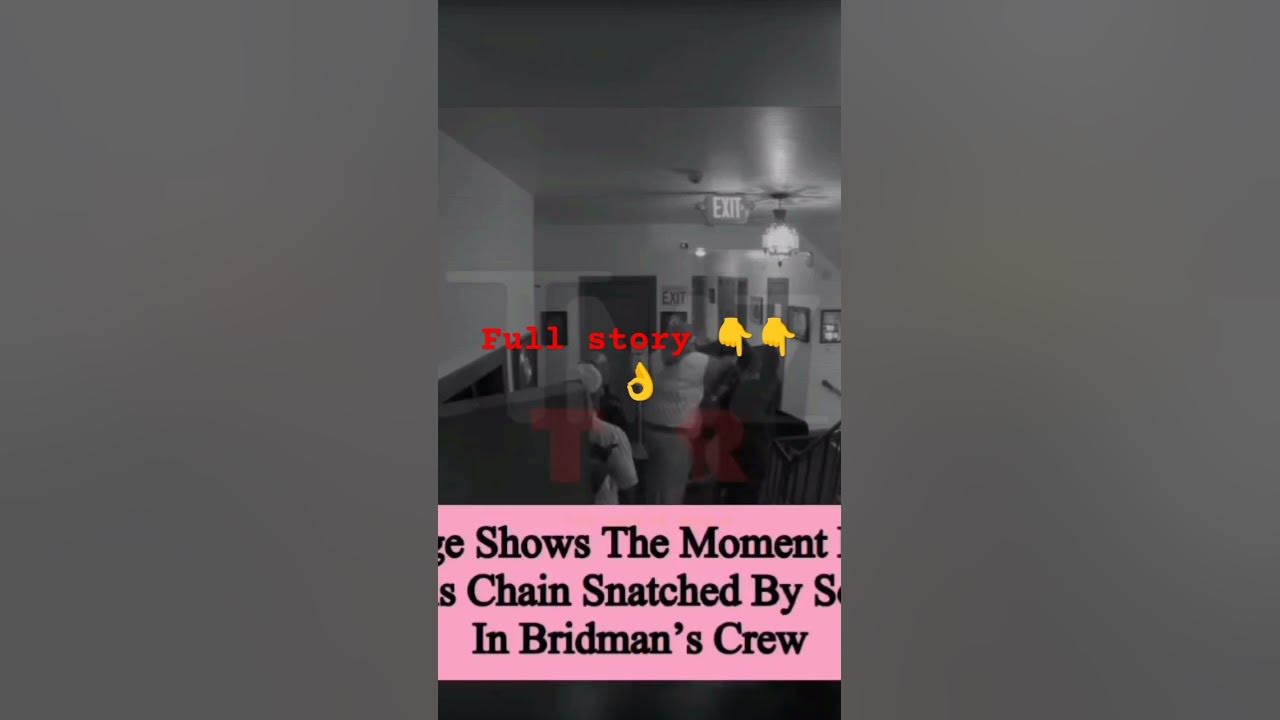 Druski the comedian had his chain snatched by birdman - YouTube