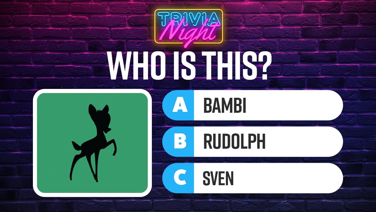 Shadow Character Trivia Night Edition | Play Quiz | Puzzle Game - YouTube