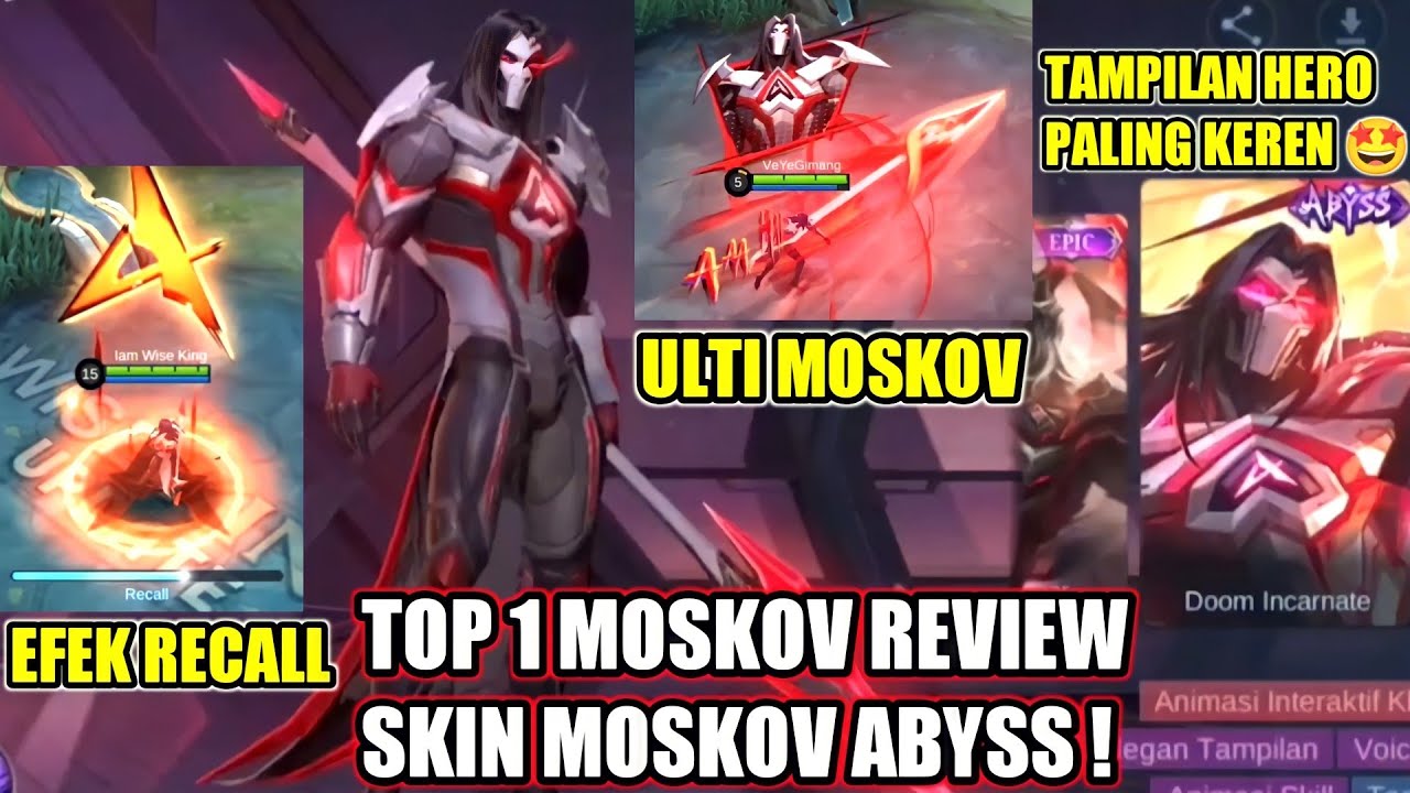 SKIN MOSKOV ABYSS !! KUALITAS SKIN EFEK 10.000.000 JUTA !! SKIN ...