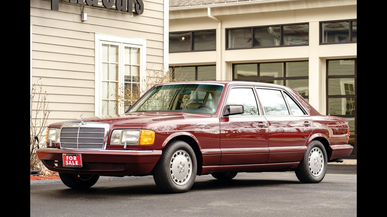 1991 Mercedes-Benz 420 SEL W126 | Paint Meter Testing - YouTube