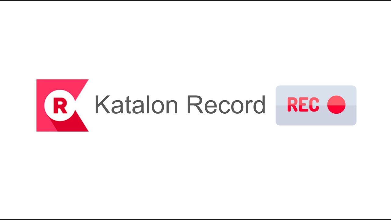 [카탈론] Katalon Record 화면 녹화 기능 - YouTube