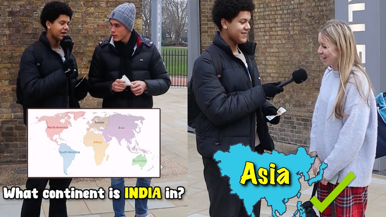What Continent Is India In! - YouTube