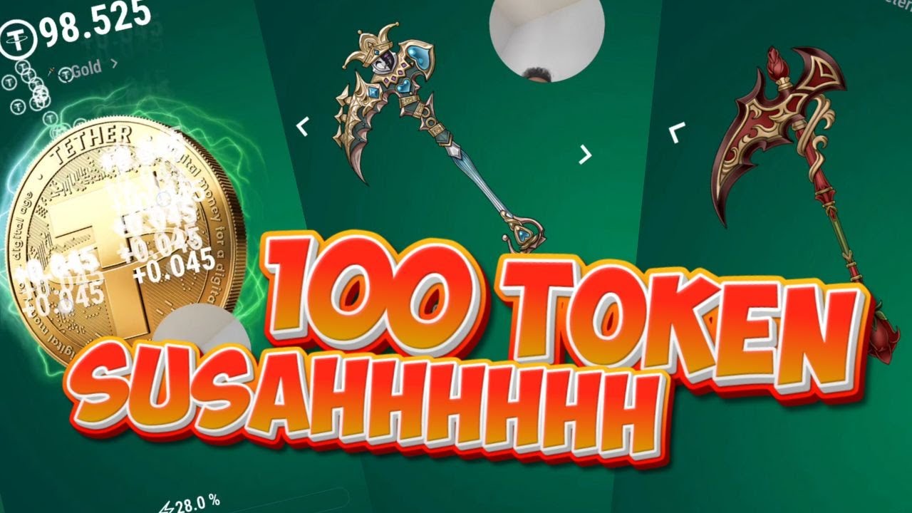 GRATIS! Tapi 100 Token TeTher Wallet aja Susahhhhh #nambang # ...