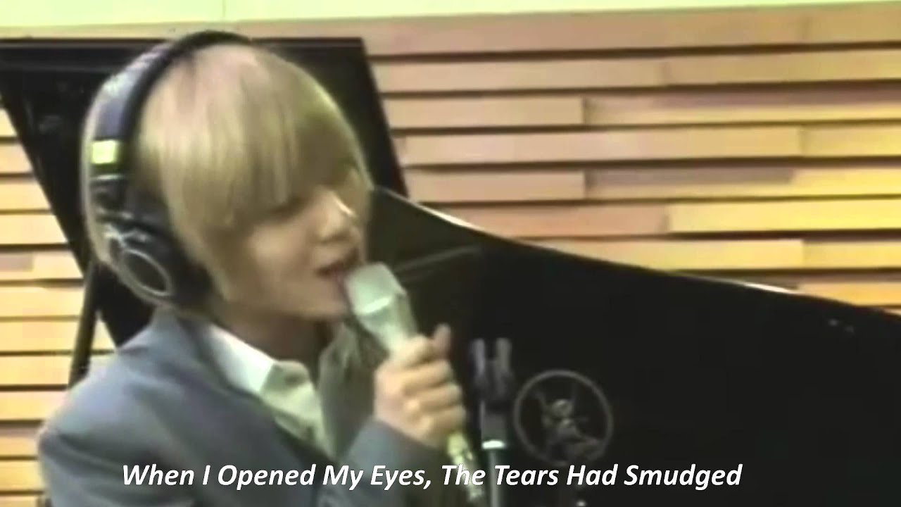 [English Sub] 140911 Taemin singing "I Love You" - YouTube