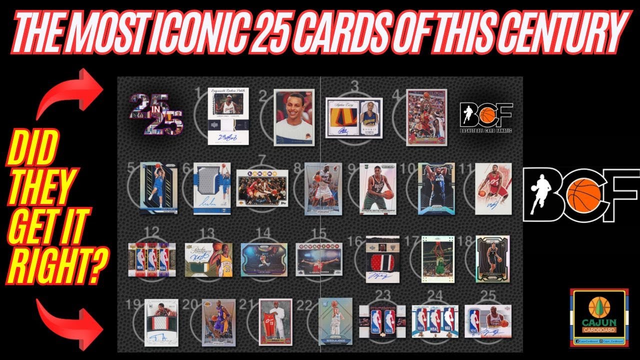 The 25 Most Iconic Basketball Cards of this Century - Basketball Card ...