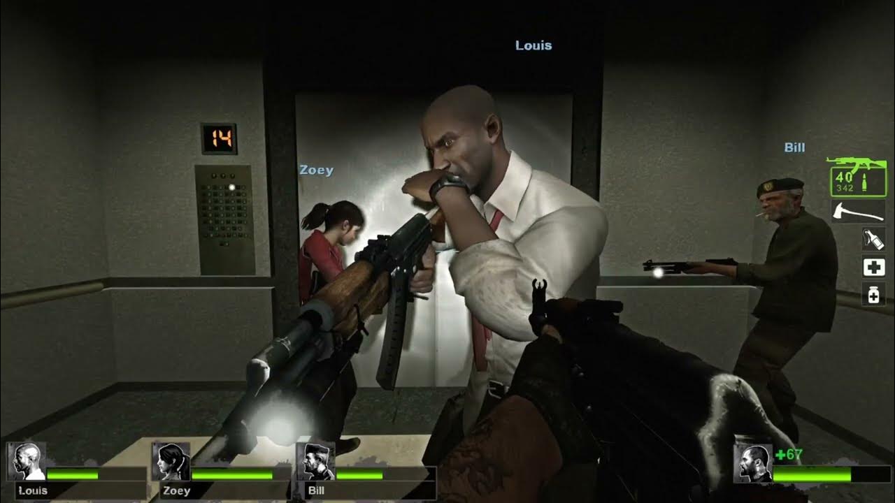 Left 4 Dead, No Mercy (No Commentary) - YouTube