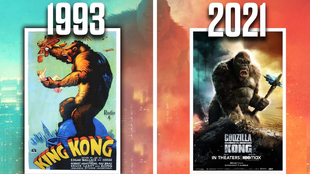 The Evolution of King Kong Movies (1992 - 2021) - YouTube