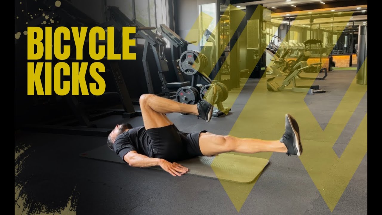 Bicycle Kicks | Strengthen Your Core and Improve Endurance! - YouTube