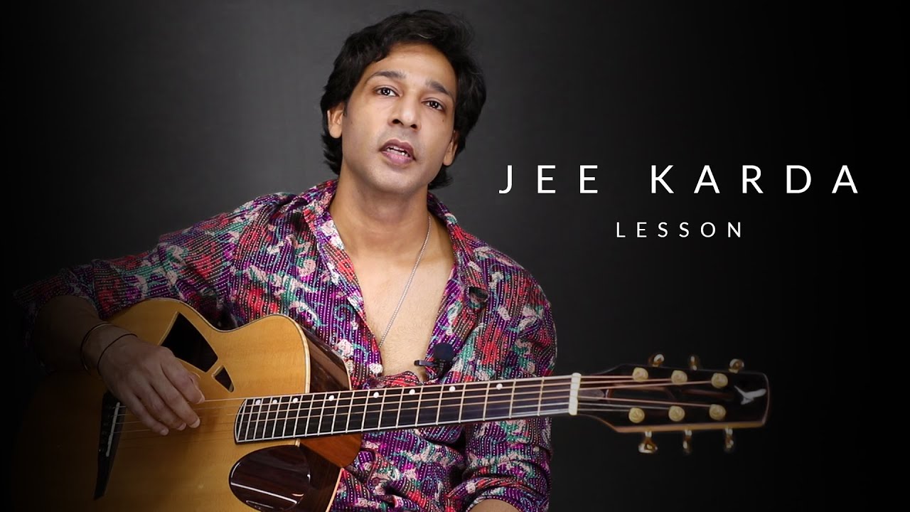 Jee Karda Guitar Lesson Cover By Veer Kumar - YouTube