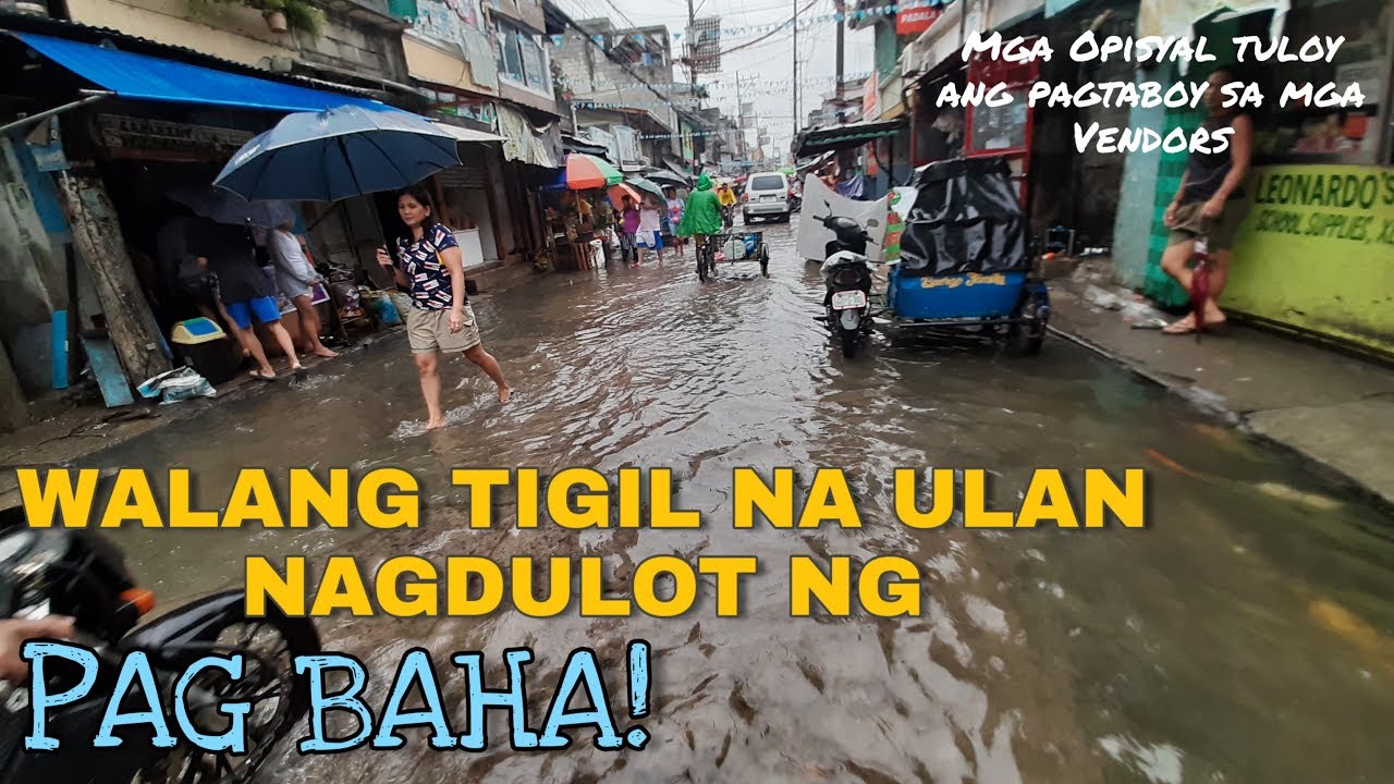 LAS PIÑAS August 3, 2019 | Ilang bahagi ang lubog sa Baha - YouTube