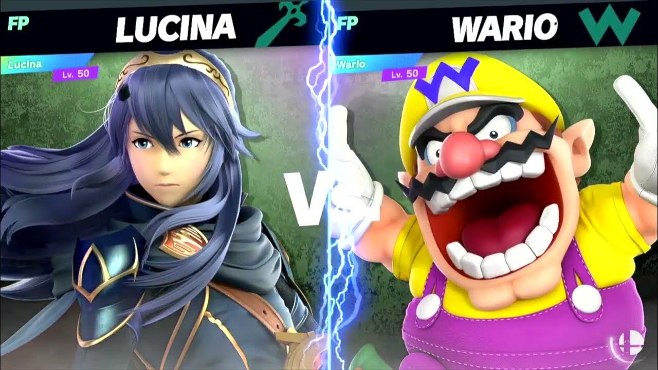 Super Smash Bros Ultimate Amiibo Fights – 9pm Poll Lucina vs Wario - YouTube